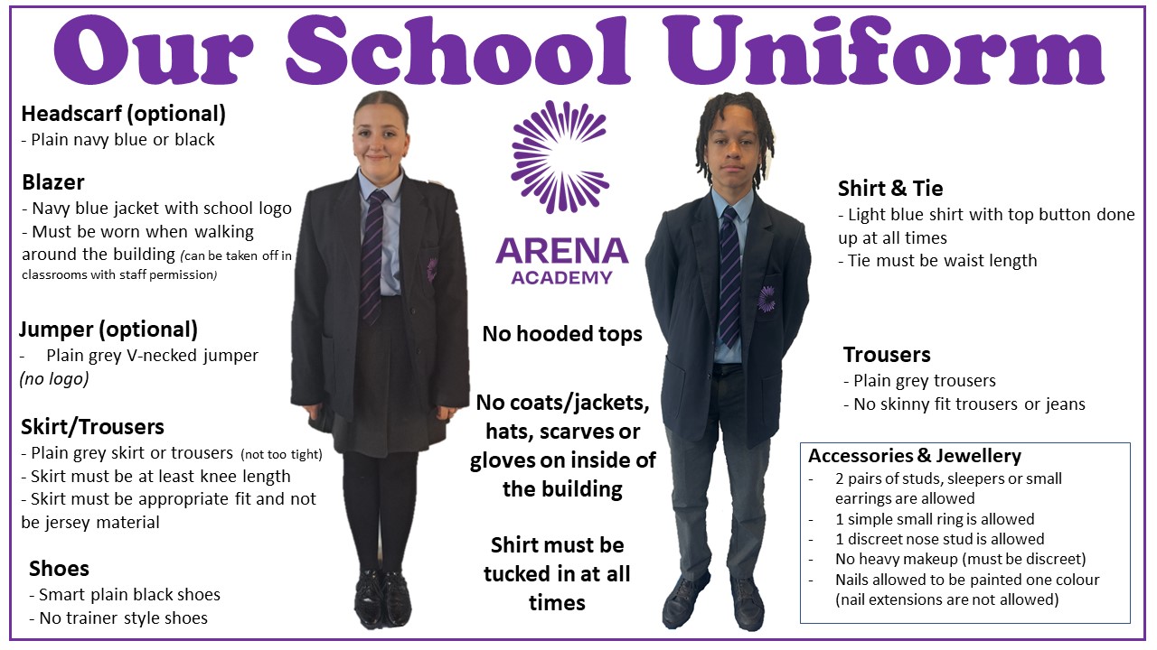 Uniform & Equipment - Arena Academy